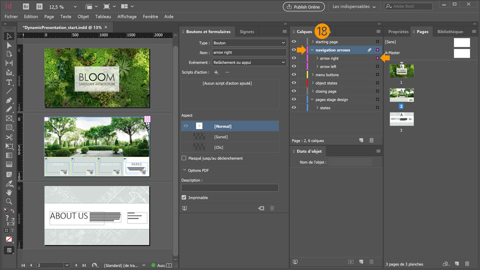 Adobe Learn - Apprentissage InDesign Création d’une présentation ...
