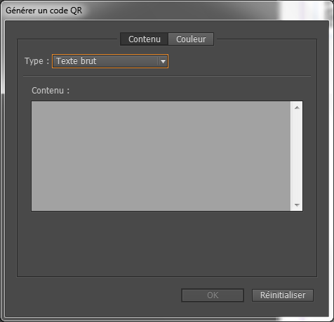 Génération de codes QR | CC
