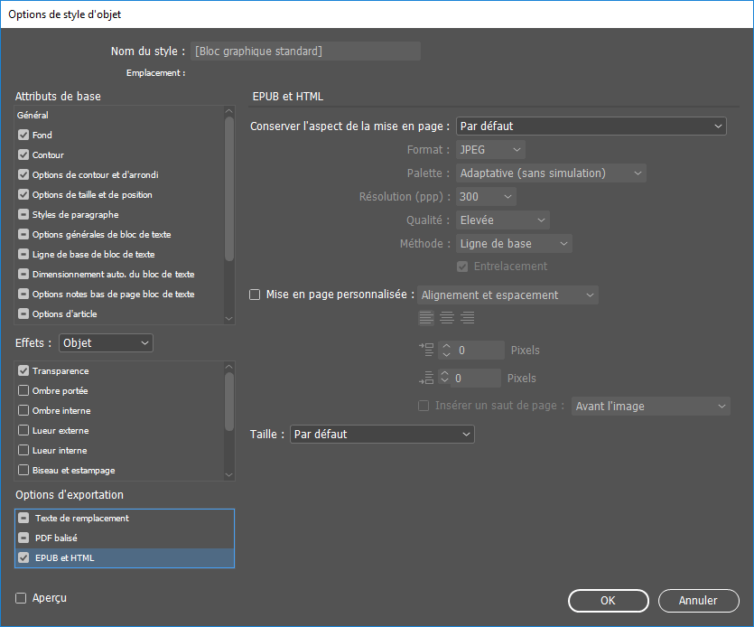 Utilisation des styles d’objet pour mettre en forme les objets dans un ...