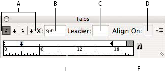 Configuration de tabulations et de retraits dans Adobe InDesign