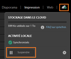 FAQ sur la synchronisation dans Lightroom Classic