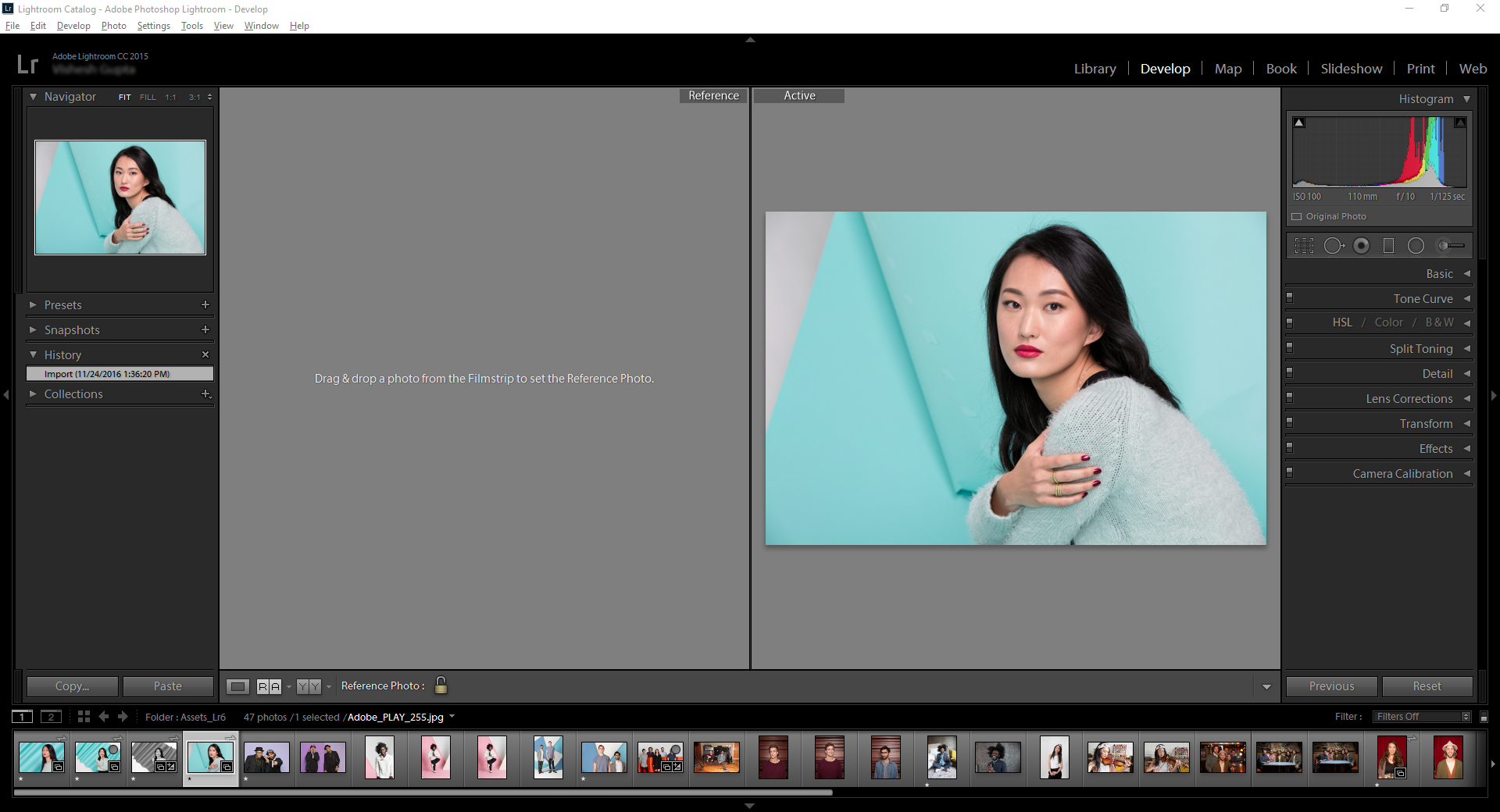 Utilisation du module Développement dans Lightroom Classic