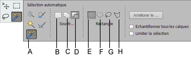 Sélections dans Photoshop Elements