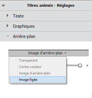 Montage guidé : créer une image figée avec un titre animé