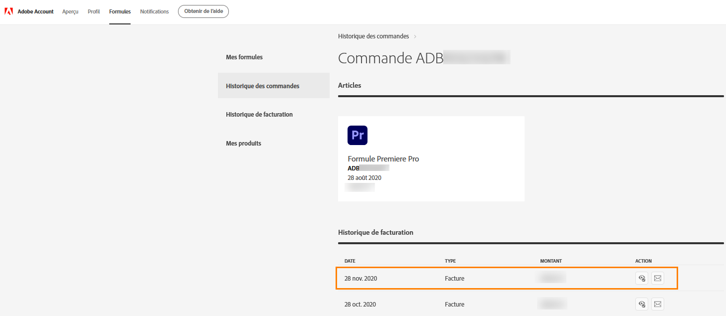 Choisissez votre formule de paiement