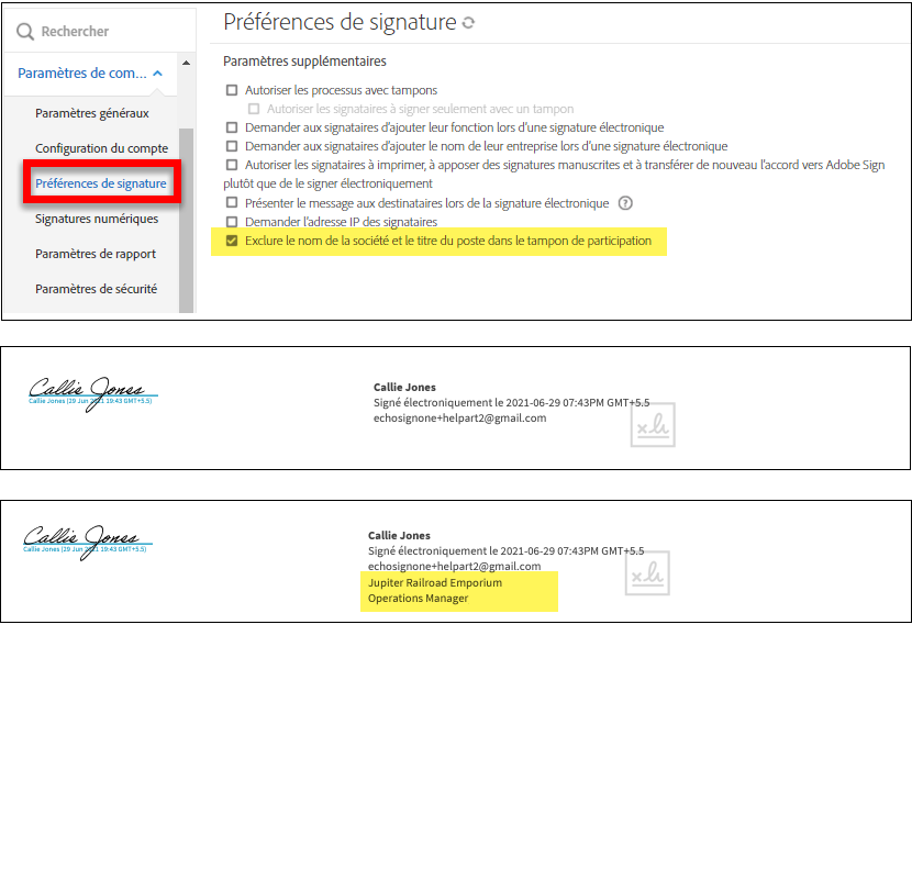 Notes de mise à jour d’Adobe Sign : 2021