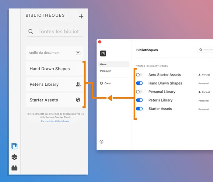 Créer et partager des chartes graphiques à l’aide des bibliothèques ...