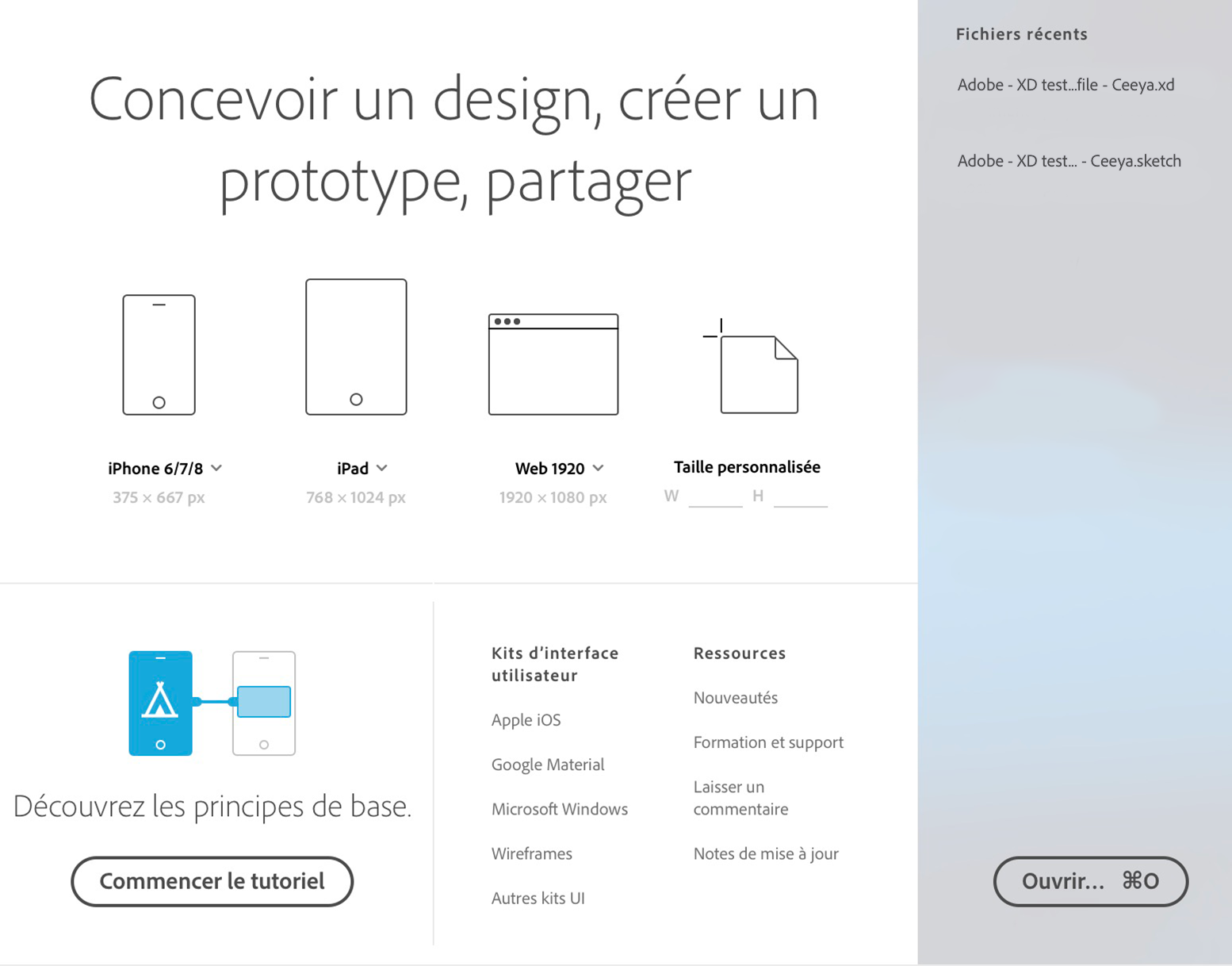 Découvrez plus en détail l’interface de design et de prototypage d ...