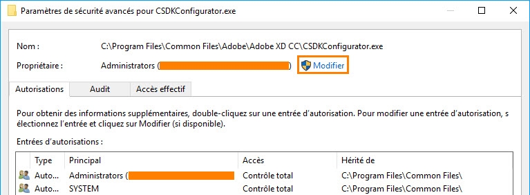 Code d’erreur 183 lors de l’installation d’Adobe XD sous Windows