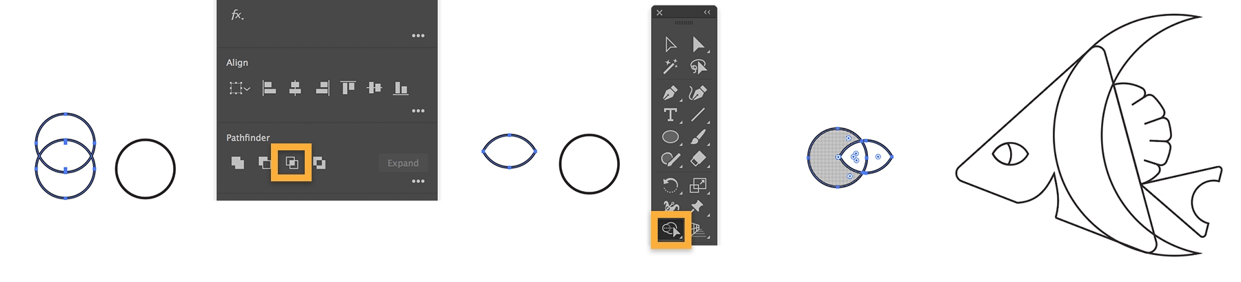 איך לגזור, לחלק ולחתוך גרפיקה בקלות