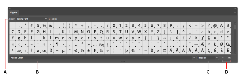כיצד לעבוד עם תווים מיוחדים ב-Illustrator
