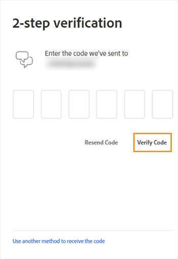 למד כיצד להשתמש באימות דו-שלבי לשיפור האבטחה של חשבון Adobe שלך.