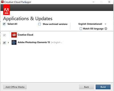 Az Elements alkalmazások csendes telepítése és üzembe helyezése