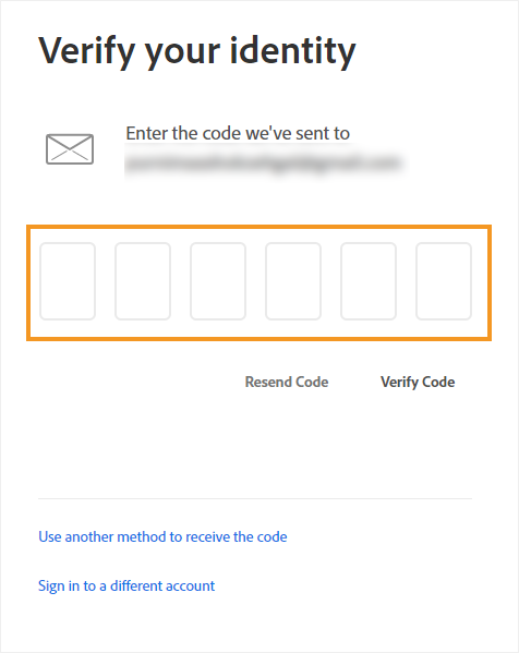 Opsi autentikasi tanpa kata sandi untuk aplikasi dan layanan Adobe Anda