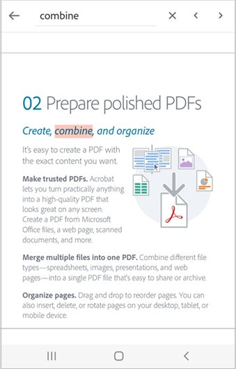 Utilizzo dei PDF su Acrobat Reader Android: nuova esperienza