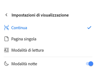Utilizzo dei PDF su Acrobat Reader Android: nuova esperienza