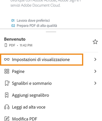 Utilizzo dei PDF su Acrobat Reader Android: nuova esperienza
