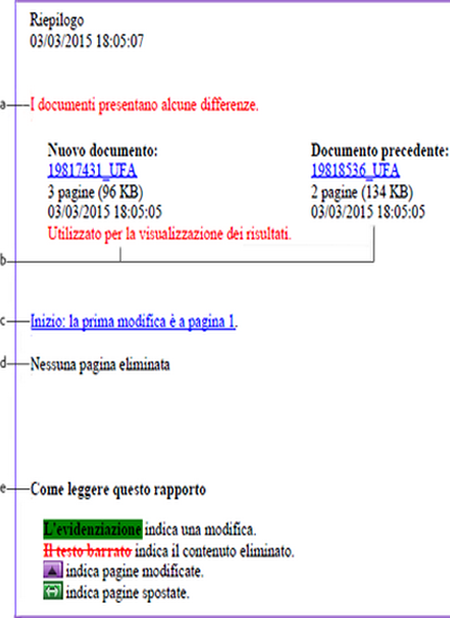 Confrontare due versioni di un file PDF in Adobe Acrobat