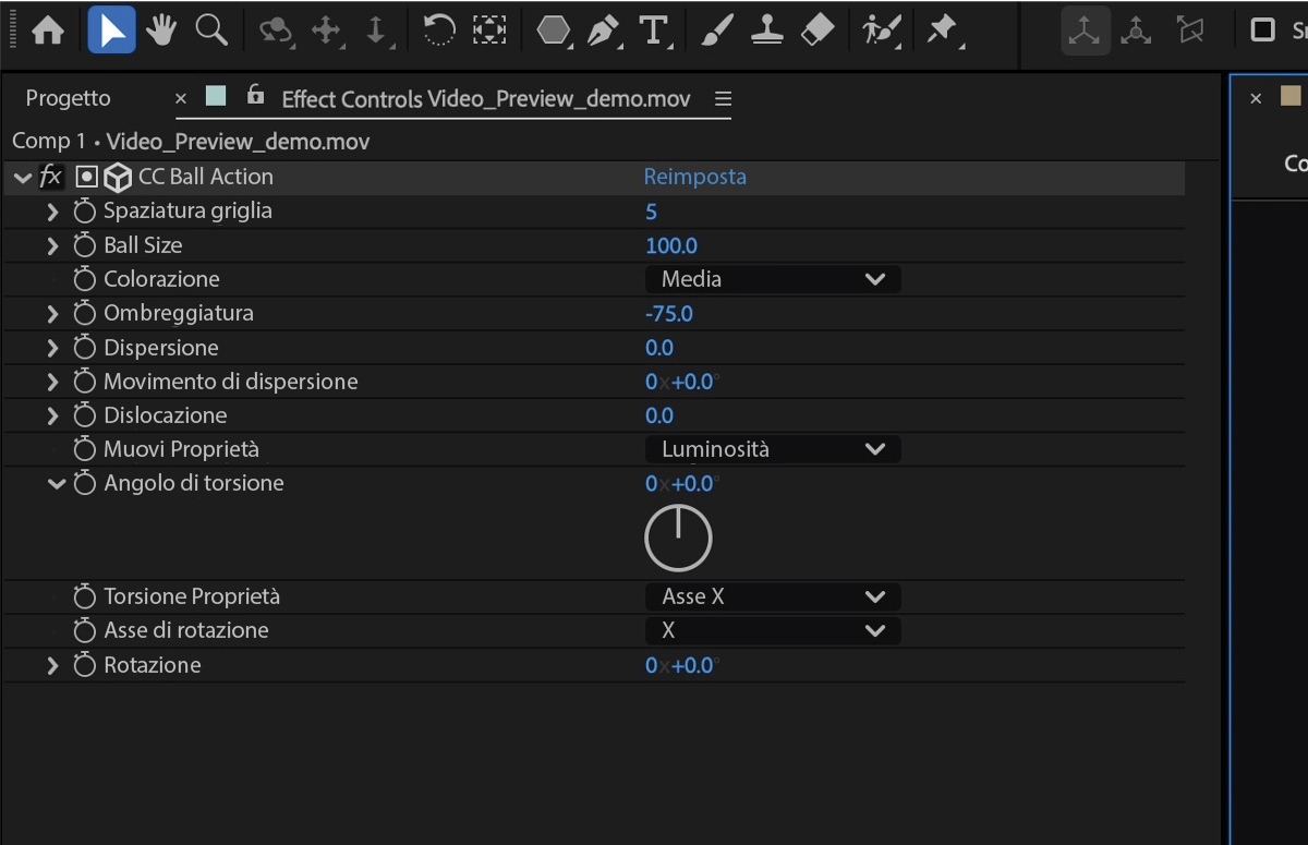 Riepilogo delle funzioni di After Effects (versione di febbraio 2024)