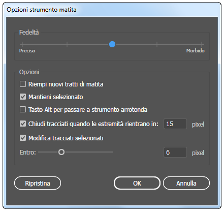 Come disegnare con lo strumento penna, curvatura o matita in Illustrator