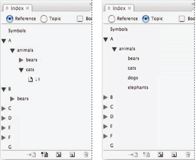Creare un indice in InDesign