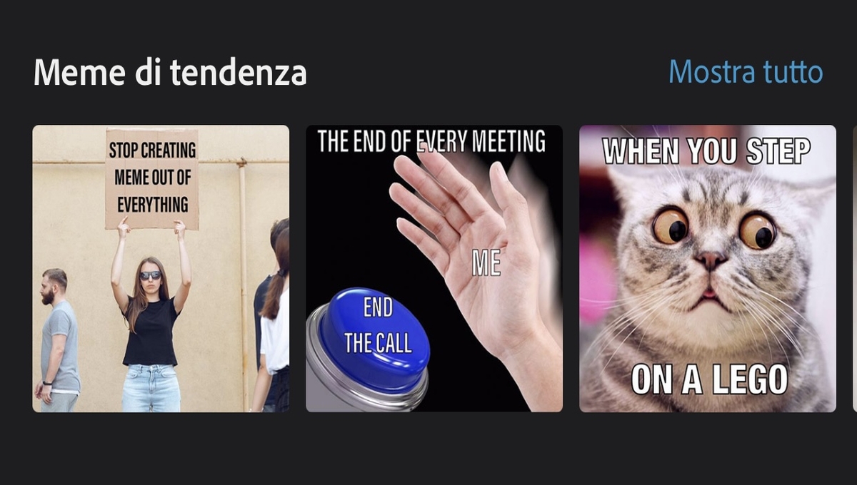 Nozioni di base sull’area di lavoro in Photoshop Express