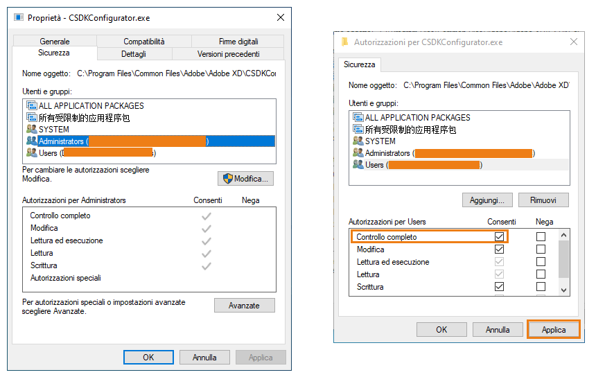 Codice di errore 183 durante l’installazione di XD in Windows