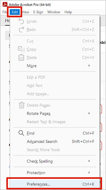 アップデート後、Acrobat / Acrobat Reader が英語メニューで起動してしまう場合