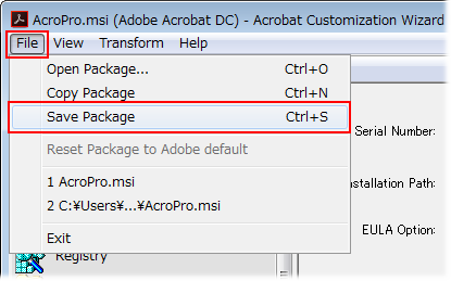 Customization Wizard