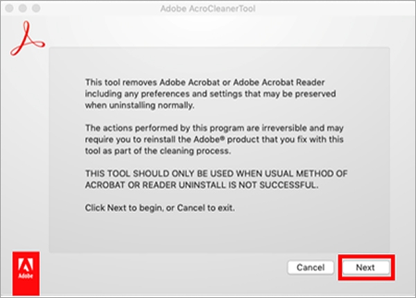 Acrobat に関連する情報を削除し、再インストールする方法