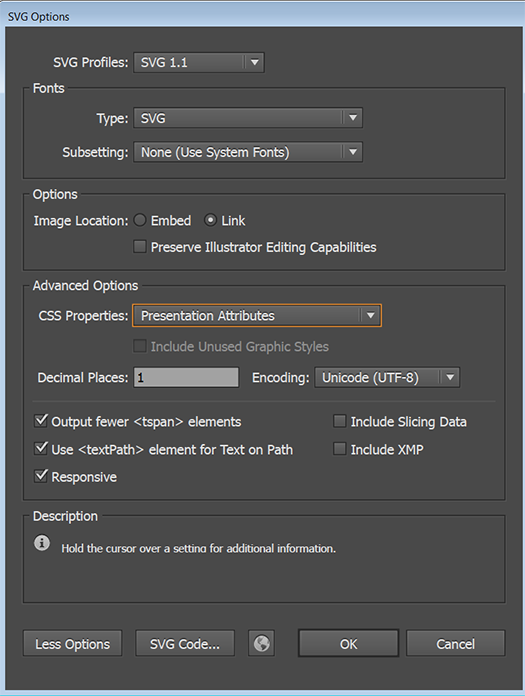 単一の Captivate スライド上に 2 つ以上の SVG がある場合の表示上の問題
