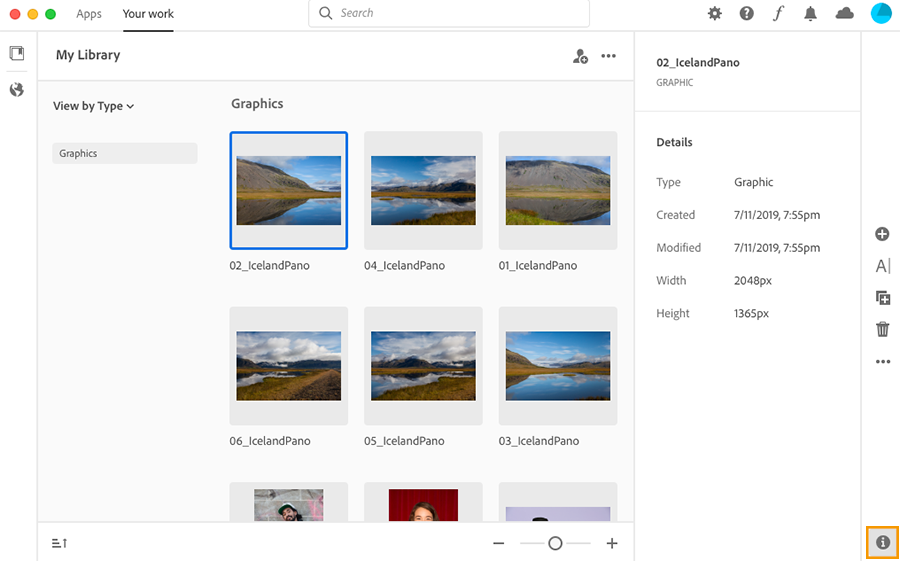 Creative Cloud 데스크탑 앱의 Creative Cloud Libraries