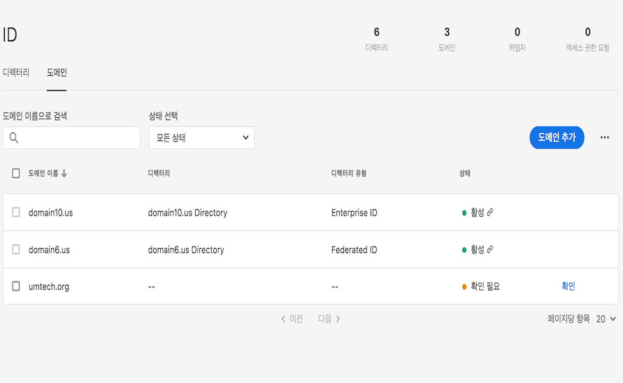 Adobe Admin Console에서 사용자 ID 설정