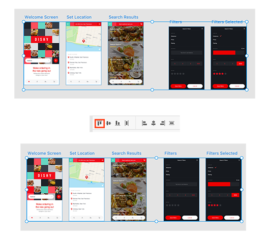 Adobe XD CC에서 아트보드를 사용합니다.