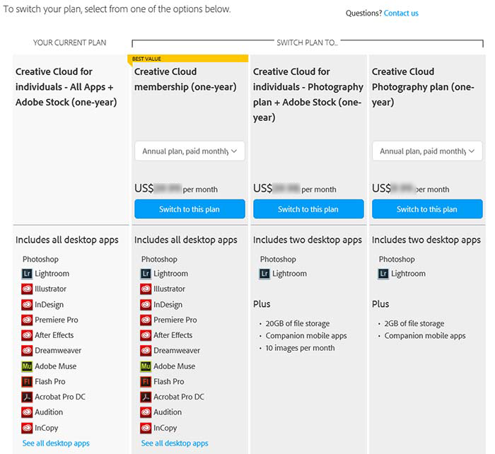 Adobe Stock 멤버십 취소