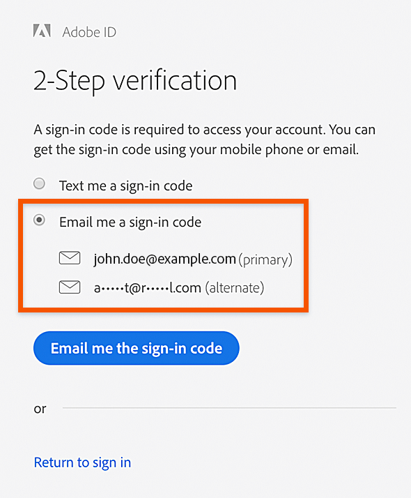 Adobe ID 계정의 보안 강화를 위해 2단계 확인을 사용하는 방법에 대해 알아봅니다.