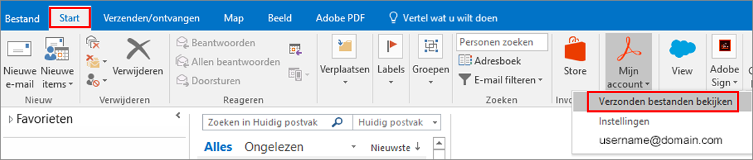 Adobe Document Cloud voor Outlook, Acrobat
