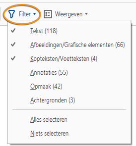 Twee versies van een PDF-bestand vergelijken in Adobe Acrobat
