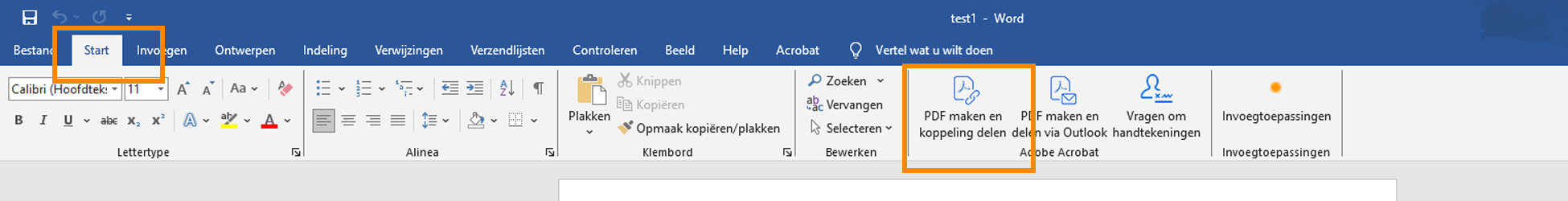 PDF's maken met PDFMaker in Adobe Acrobat (Windows)