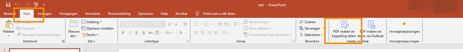 PDF's maken met PDFMaker in Adobe Acrobat (Windows)