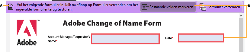 PDF-formulieren invullen in Adobe Acrobat of Reader