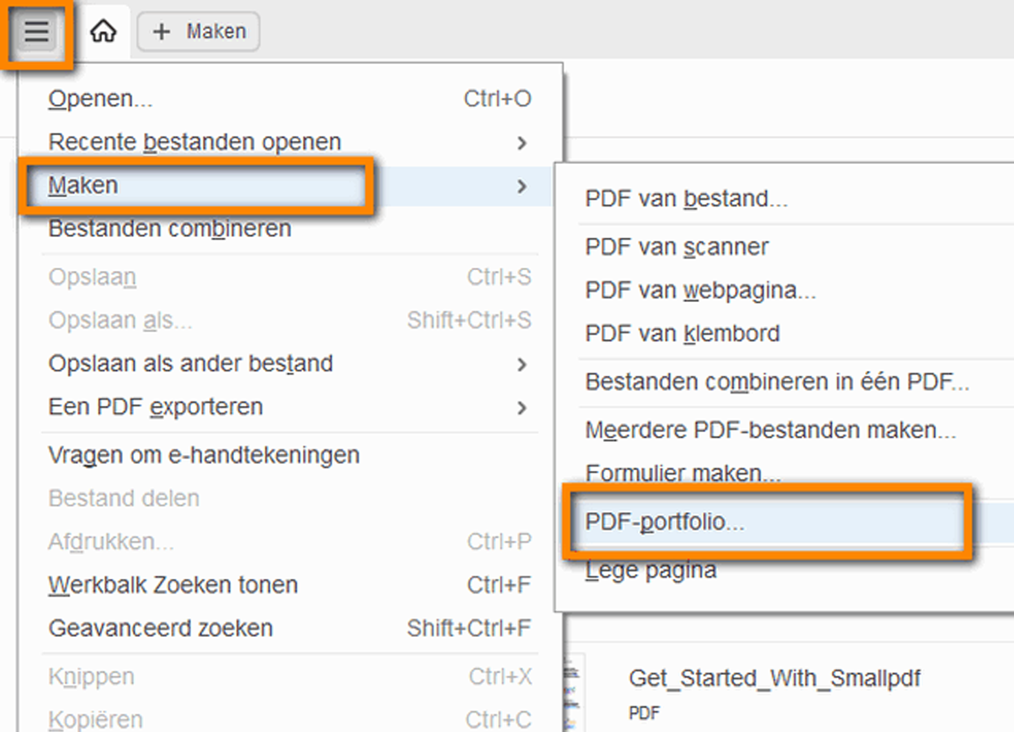 Nieuwe Acrobat-ervaring