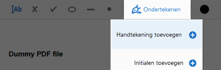 Een PDF ondertekenen met Acrobat DC Fill & Sign