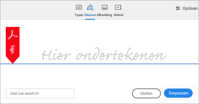 PDF's ondertekenen in Adobe Acrobat