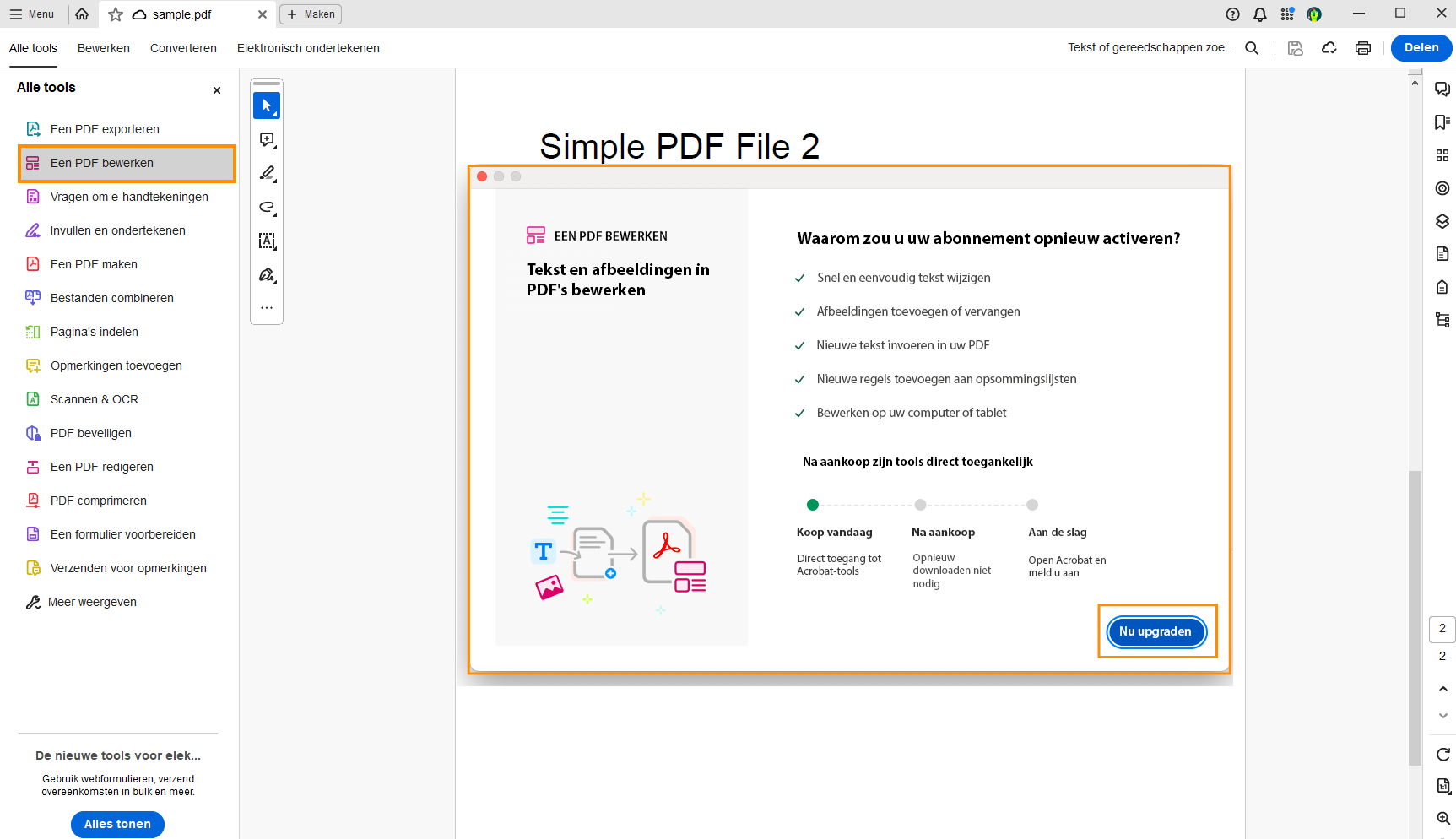 Nieuw in Adobe Acrobat