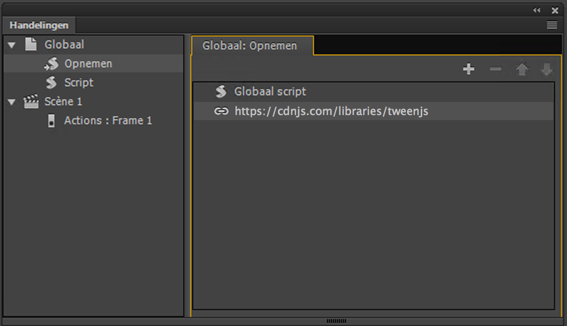HTML5 Canvas-documenten maken in Animate