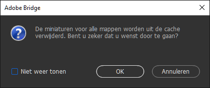 Werken met gedeelde en centraal beheerde Bridge-cache