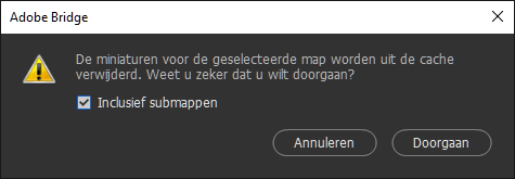 Werken met gedeelde en centraal beheerde Bridge-cache