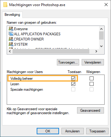 Foutcode 160 bij installatie van Creative Cloud-apps op Windows oplossen
