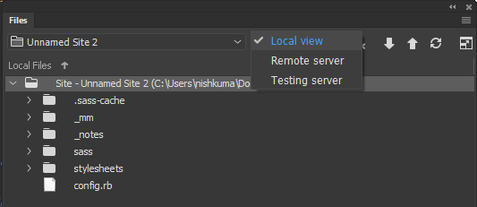 Bestanden beheren en overbrengen naar externe servers vanuit Dreamweaver